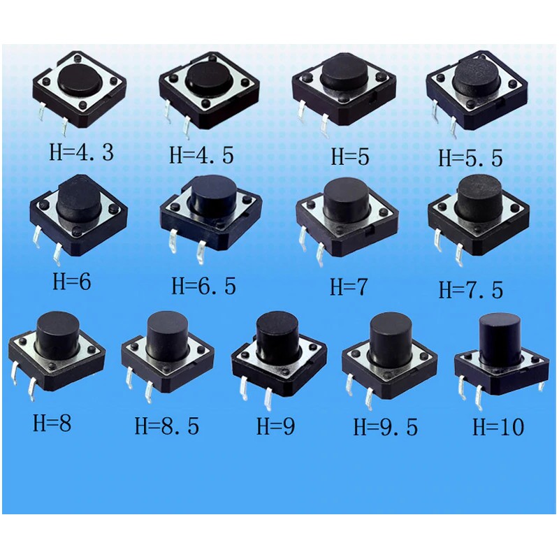 TACTILE SWITCH 12X12 - LKL SUNRISE ELECTRONIC (M) SDN BHD